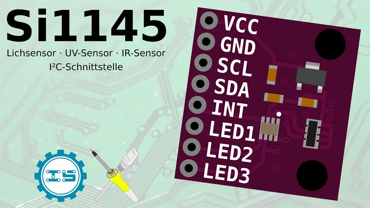 [ICStation.com] BitBastelei #243 – Si1145 Licht/IR/UV-Sensor | Adlerweb