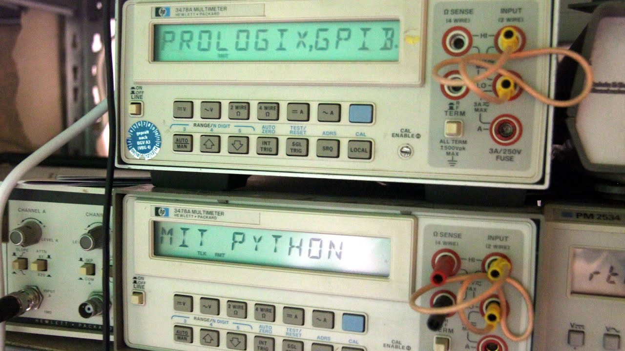 BitBastelei #418 – GPIB-USBCDC/Prologix und HP3478A mit Python | Adlerweb